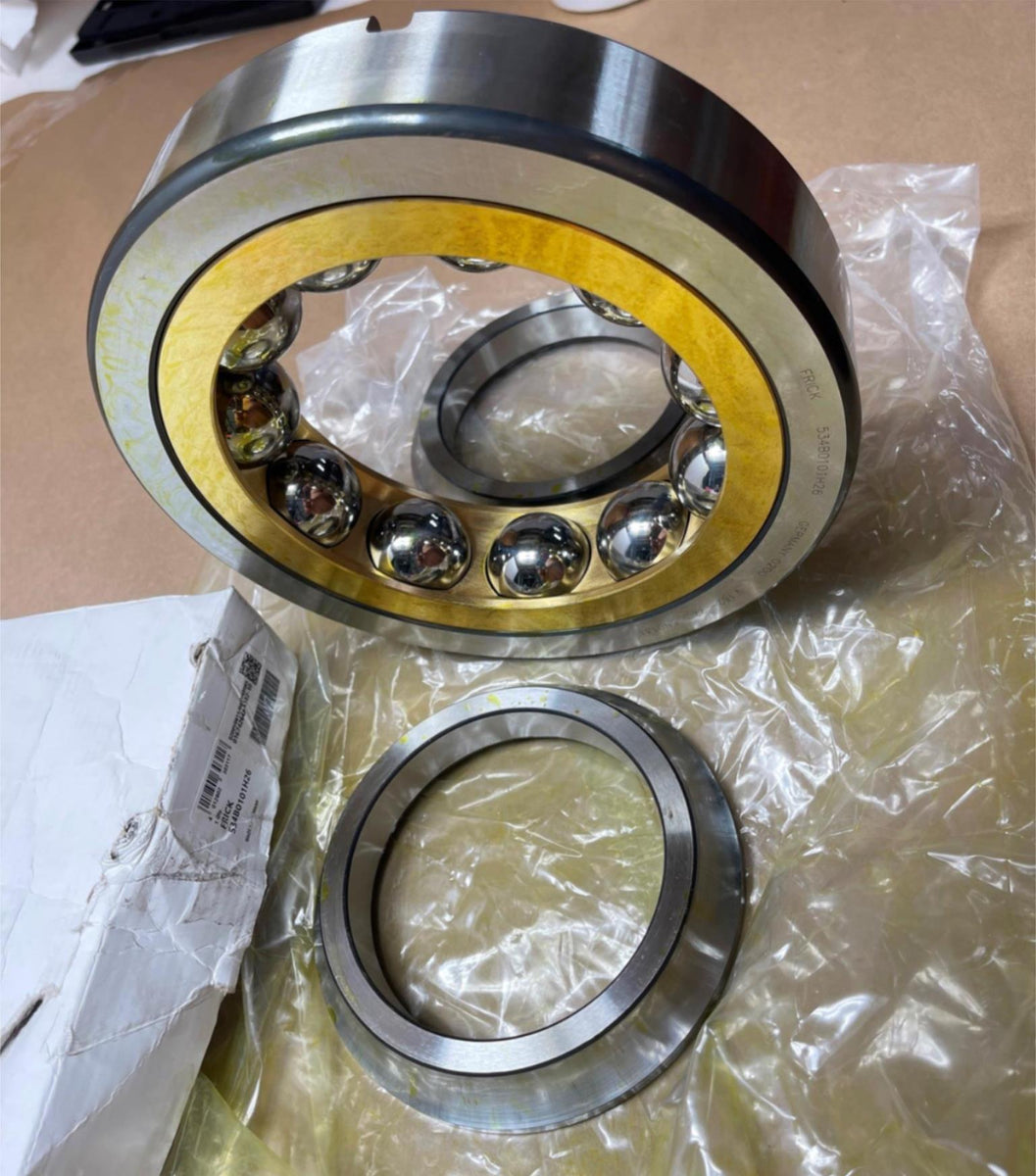 York Frick Chiller 534B0101H26 SGC Rotary Screw Compressor Bearing 193 ...